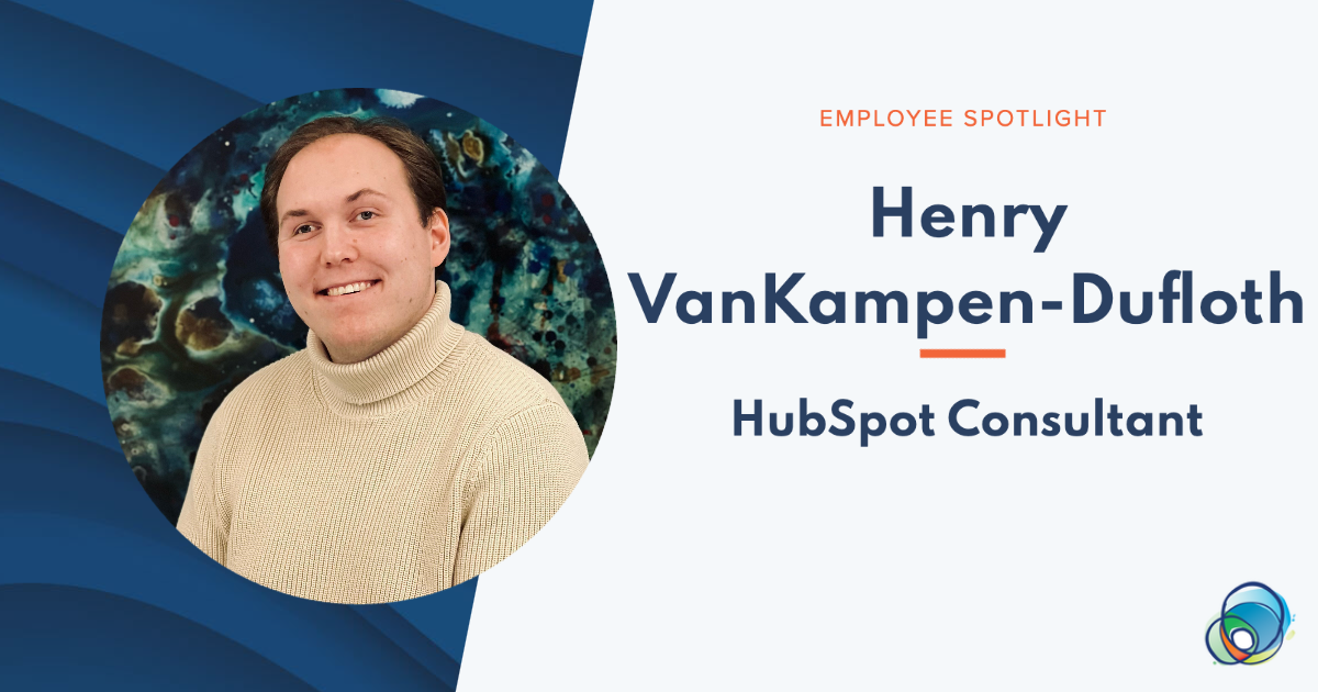 Pleins feux sur les employés : Henry VanKampen-Dufloth, consultant HubSpot